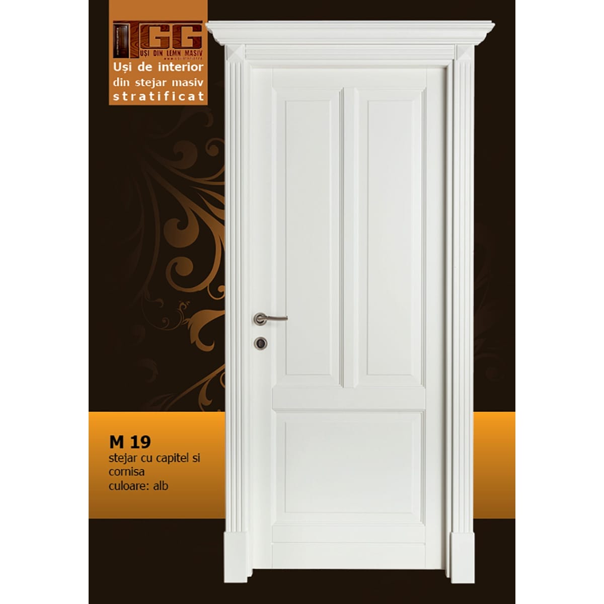 Usa de interior din Tei Masiv Stratificat, ITM-019ACC