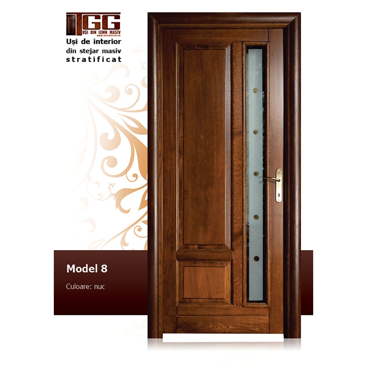 Usa interioara din Tei Masiv Stratificat, ISM-008